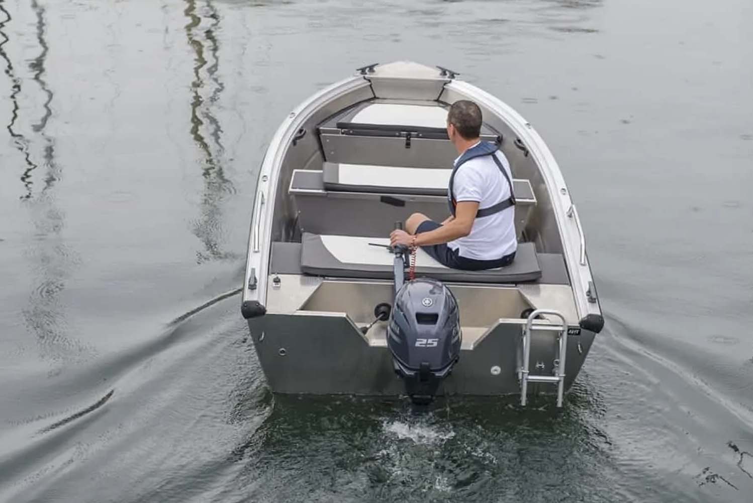 4х-тактный лодочный мотор YAMAHA F25GES в Санкт-Петербурге купить у ...